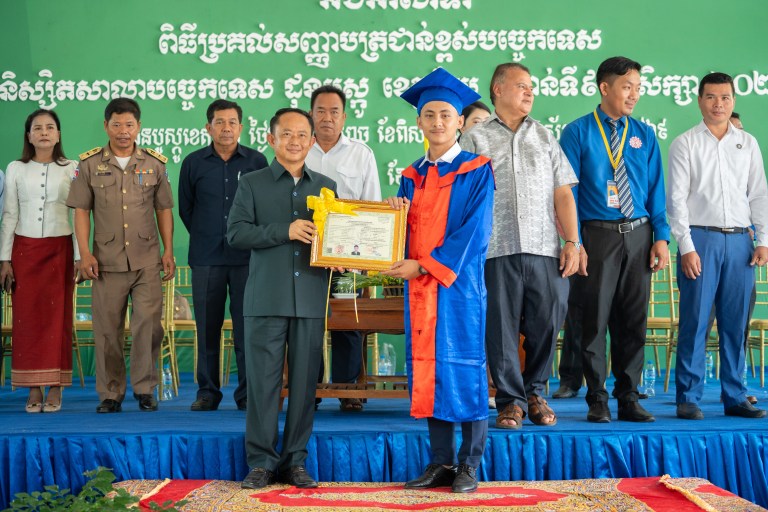 Don Bosco Technical School Kep Province Holds Graduation Ceremony for ...